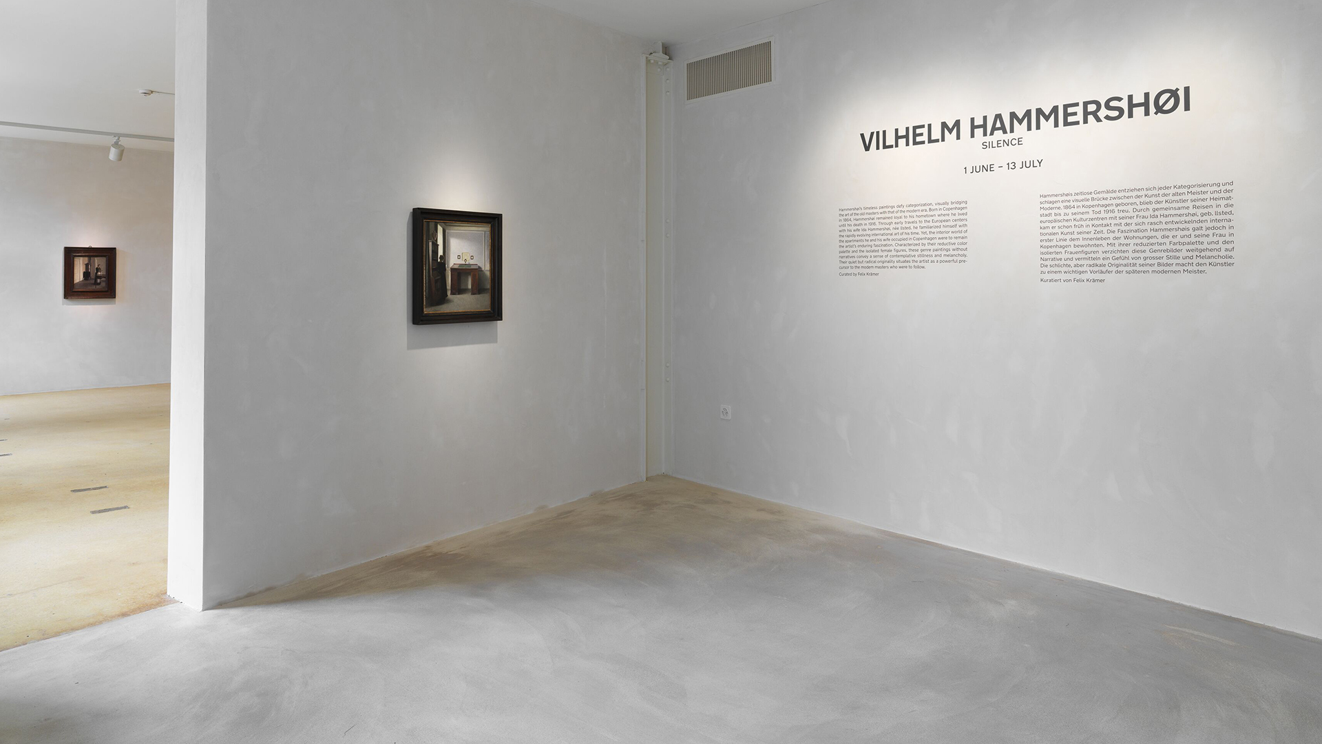 Vilhelm Hammershøi - Silence - Hauser & Wirth